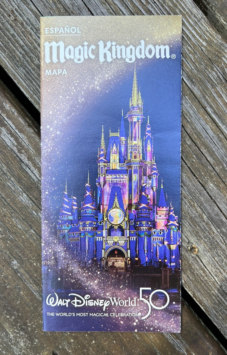 Walt Disney World Magic Kingdom Map
