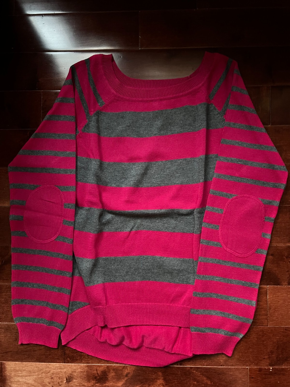 NWOT, Red Camel Pink and Grey Sweater | eBay