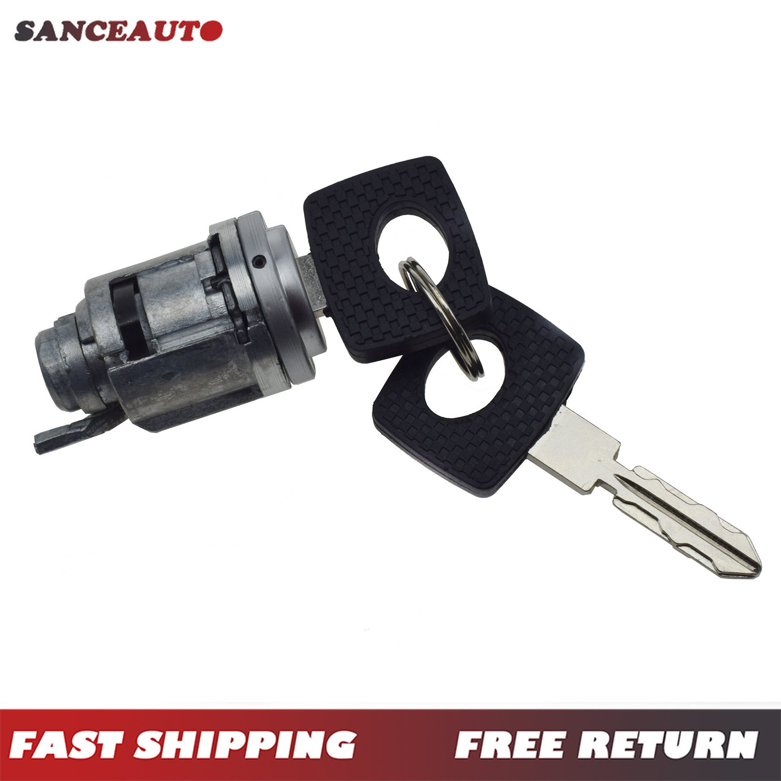 New Ignition Lock Cylinder Switch W/ 2 Keys For Mercedes W124 W126 ...