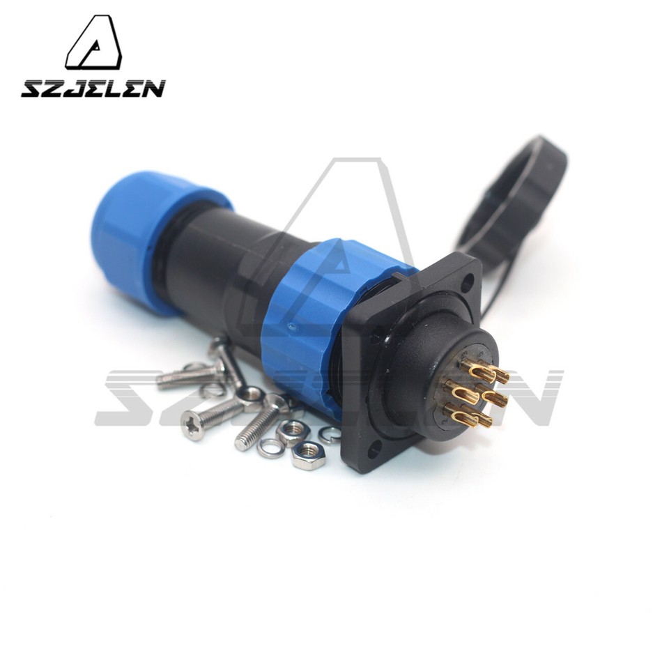 SD20 1Pin~14Pin IP68 Panel Mount Waterproof Connector,Electrical Wire ...