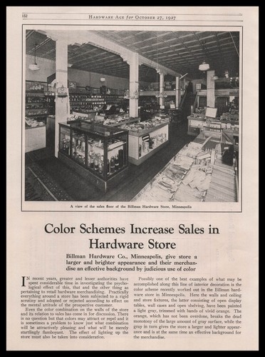 1927 Billman Hardware Store Photo Minneapolis Minnesota Article Vintage ...