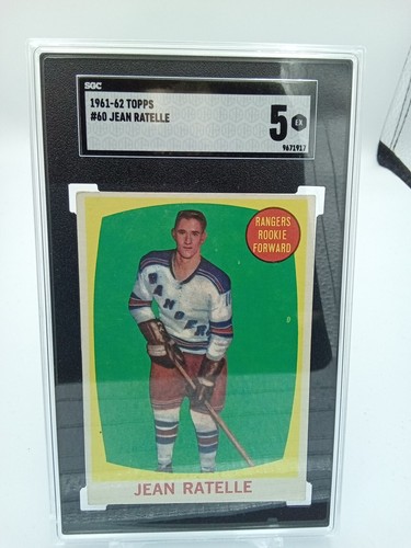 1961-62 Topps #60 Jean Ratelle Sgc 5 | eBay