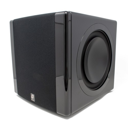 Niles SW8 8" Compact Powered Home Theater Sub Dual Passive Radiators ...