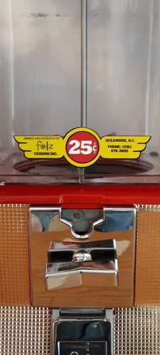 FOLZ gumball machine replacement decal | eBay