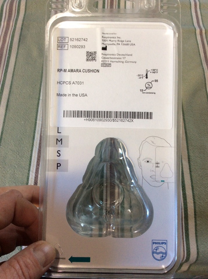 Philips Respironics Amara Cushion Size MEDIUM 1090693, A7031 NEW | eBay