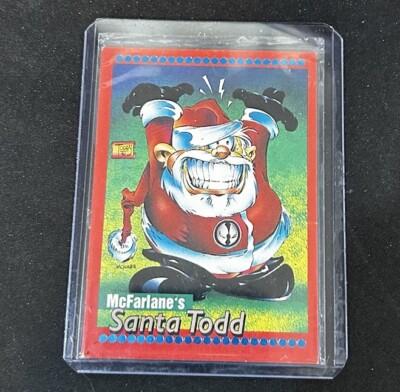 Image Comics Todd McFarlane Santa Todd Christmas Promo Card Spawn 1992 ...