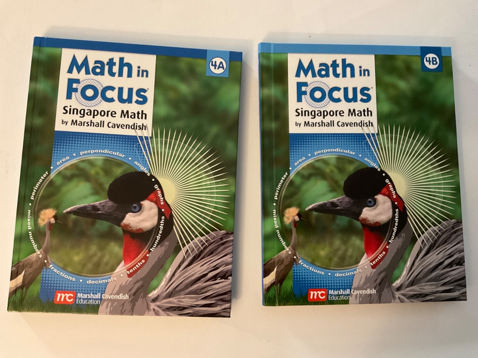 Math in Focus Singapore Math Grade 4 (4A and 4B) Student Textbook Set HB ~ 2015 | eBay