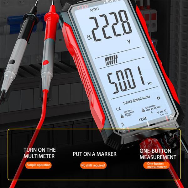 Digital Multimeter Charging Large Screen High-precision Automatic ...