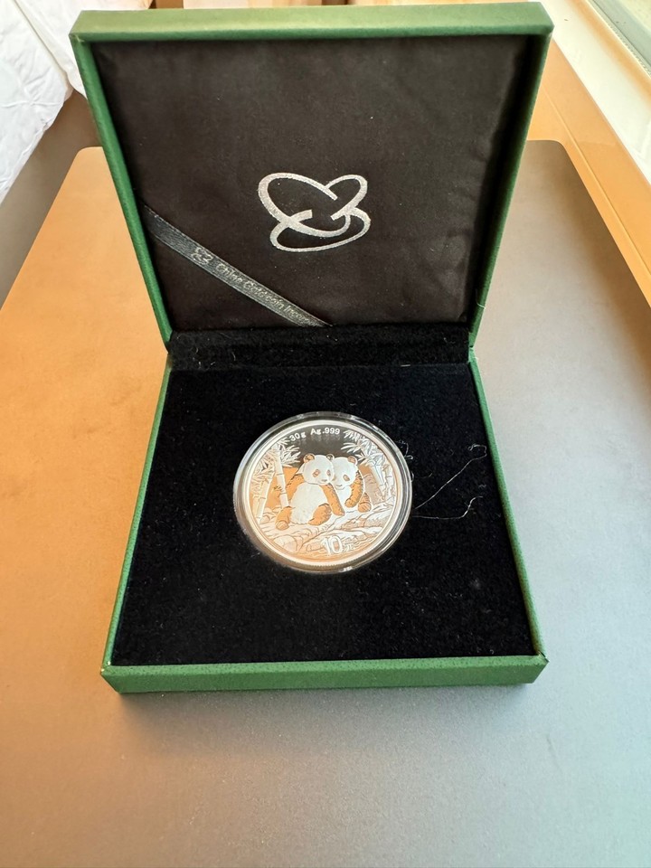 2026 China 10 YUAN Panda Silver Coin 30g China Panda Silver Coin with ...
