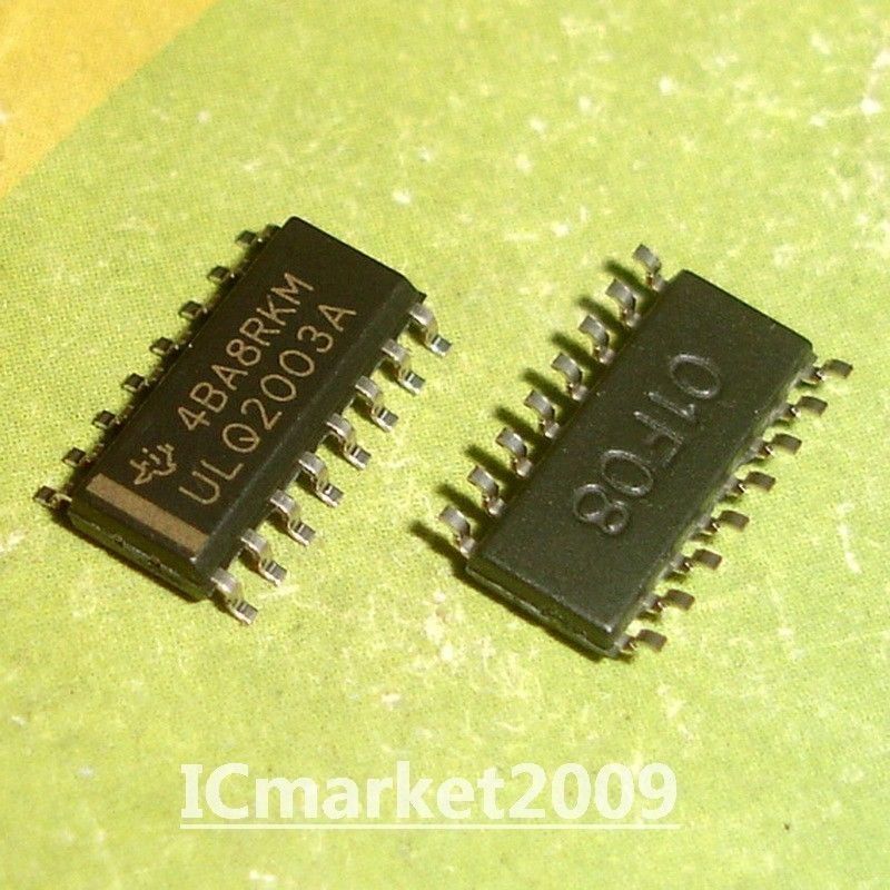 50 PCS ULQ2003ADR SOP-16 ULQ2003AD ULQ2003A ULQ2003 Darlington Transistor Arrays | eBay