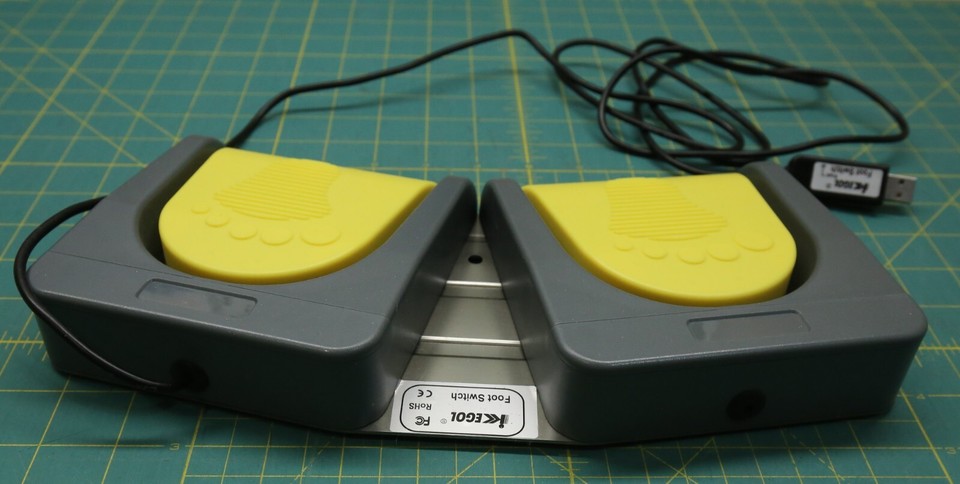 iKKEGOL USB Double Foot Switch Control - Never Used | eBay