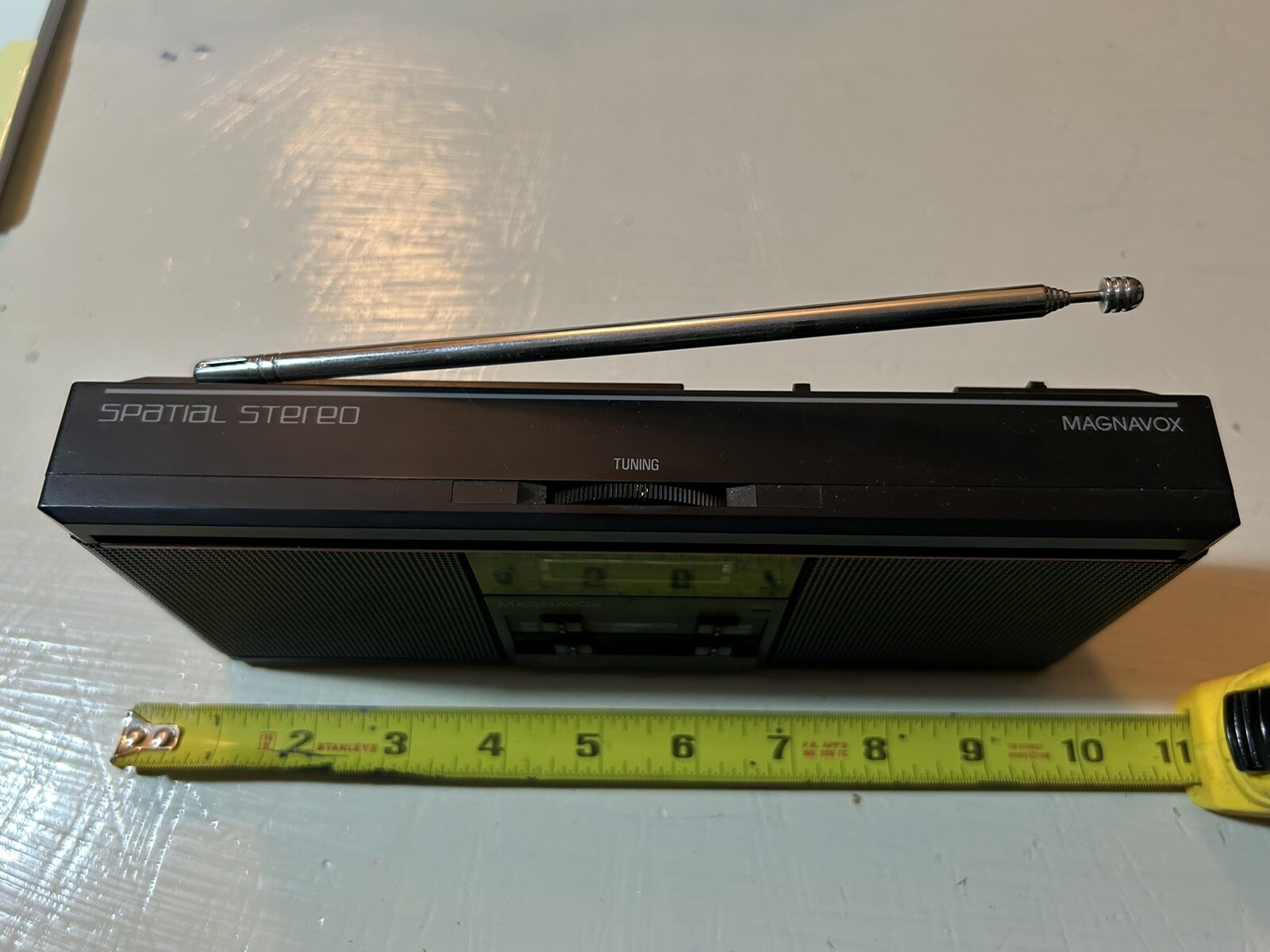 Magnavox Mini Boombox Retro Portable Radio Working D1670 Antenna Tip ...