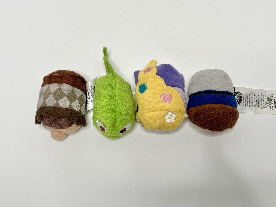 Disney Tsum Tsum Tangled Plush Lot of 4 Rapunzel Flynn Pascal Pub Thug ...
