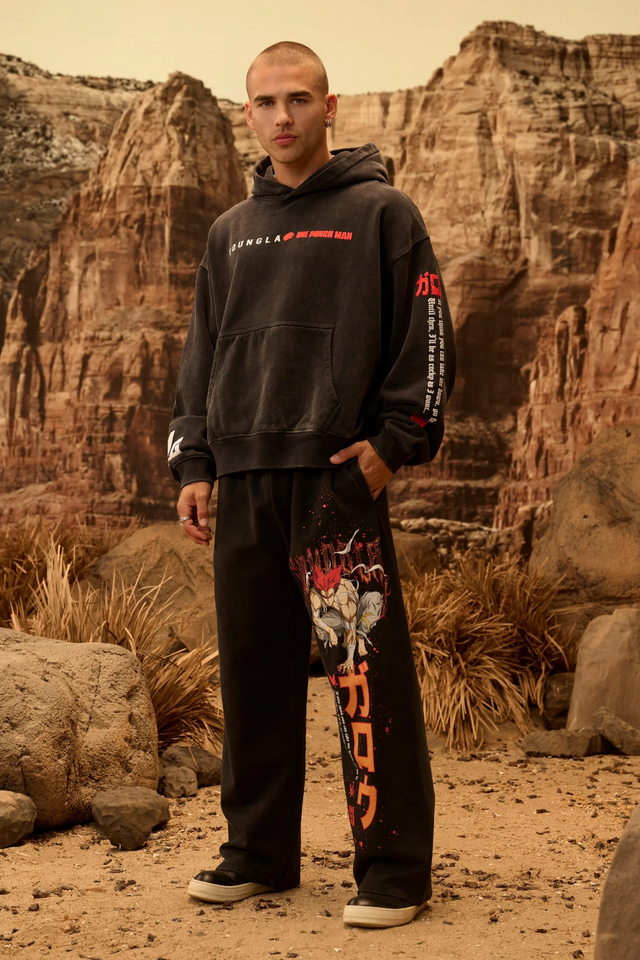 YOUNGLA x One Punch Man x ONE PUNCH MAN SWEATS x Bloodshot | eBay