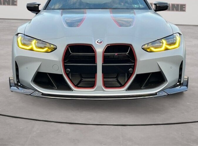 BMW OEM G80 M3 CS G82 M4 CSL Laser Headlight Pair Yellow DRL's Angel ...