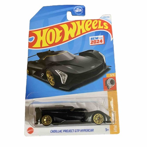 2024 Hot Wheels #123 HW Turbo Cadillac Project GTP Hypercar Black | eBay