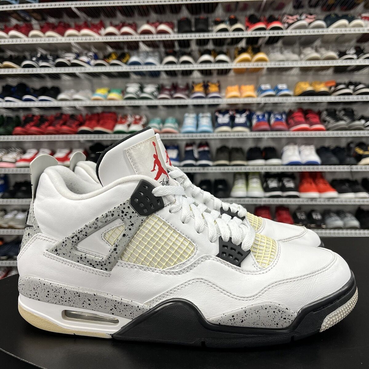 Nike Air Jordan 4 Retro OG White Cement 2016 840606-192 Mens Nike Air Jordan 4 Retro OG White Cement 2016 840606-192 Mens