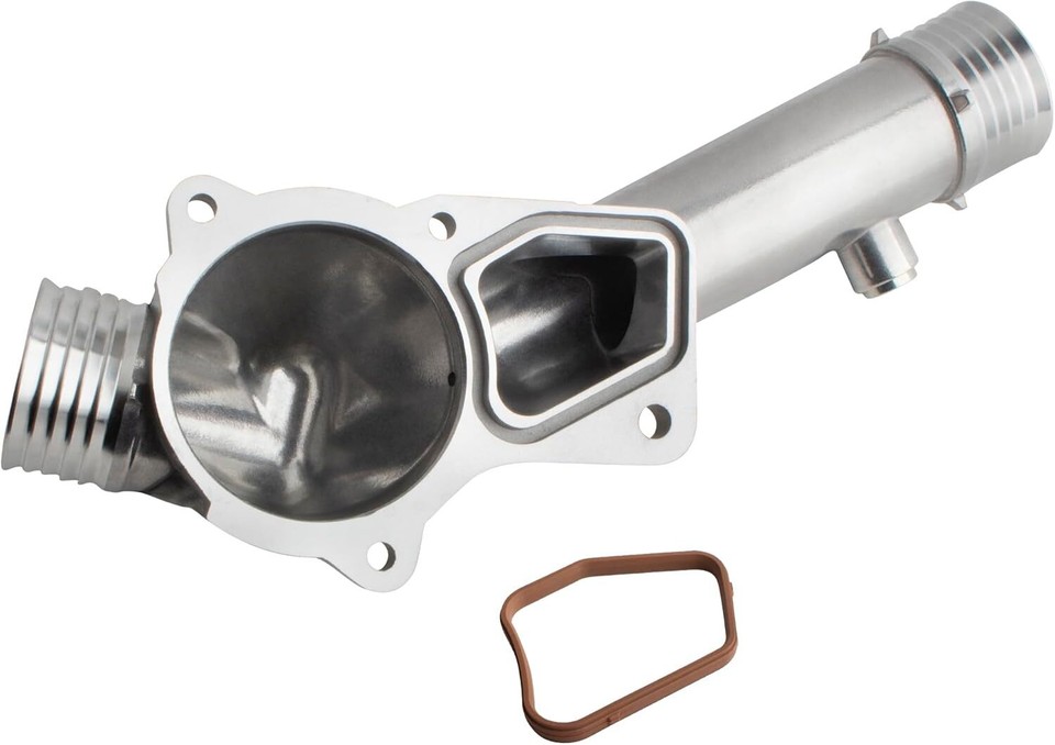 Thermostat Housing Assembly For BMW E39 528i 1997 1998 2.8L Aluminum ...