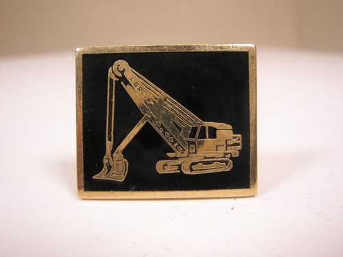 W-Lorain Dragline Excavator SINGLE Vintage Cuff Link replace lost ...
