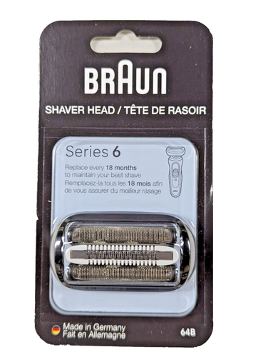 Braun 64B Shaver Head Cartridge for Select S6 Shavers | eBay