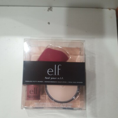 ELF PORELESS PUTTY PRIMER, MONOCHROMATIC MULTI STICK & SPONGE KIT | eBay
