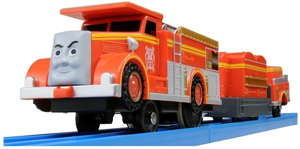 Motorized Thomas 80th Anniversary Gold Oigawa Tomy Plarail Trackmaster ...
