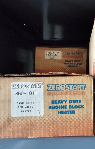 NOS ZeroStart 860-1011 block heater | eBay