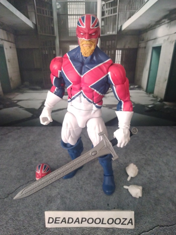 HASBRO MARVEL LEGENDS X-MEN EXCALIBUR CAPTAIN BRITAIN | eBay