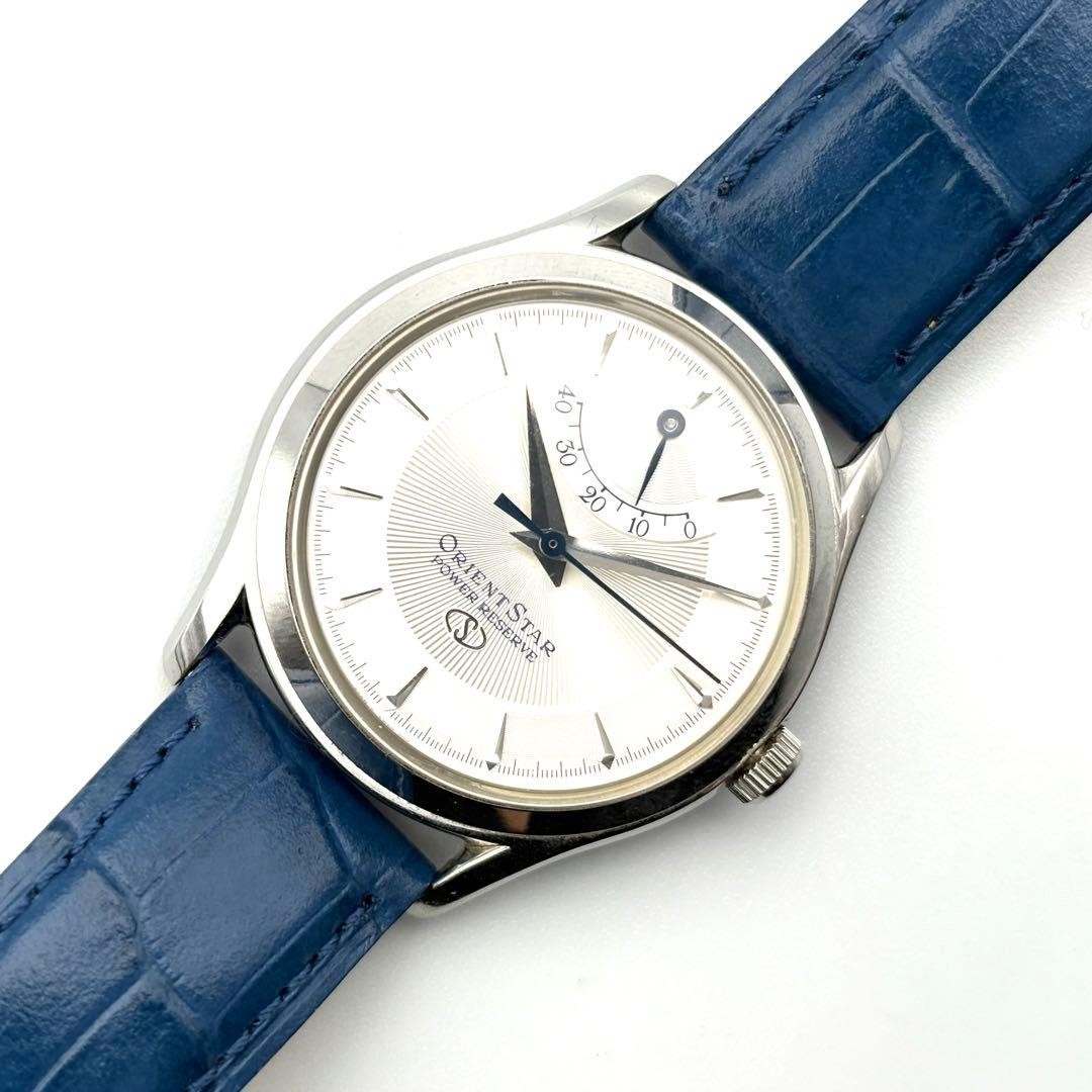 ORIENT STAR Automatic Power Reserve Watch Silver Anal… - Gem