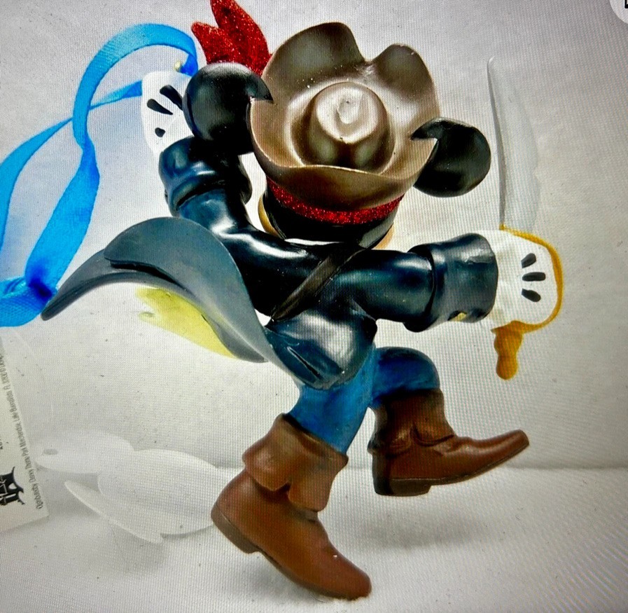 Disney Parks Exclusive Mickey Mouse Pirate Swashbuckler Figural ...