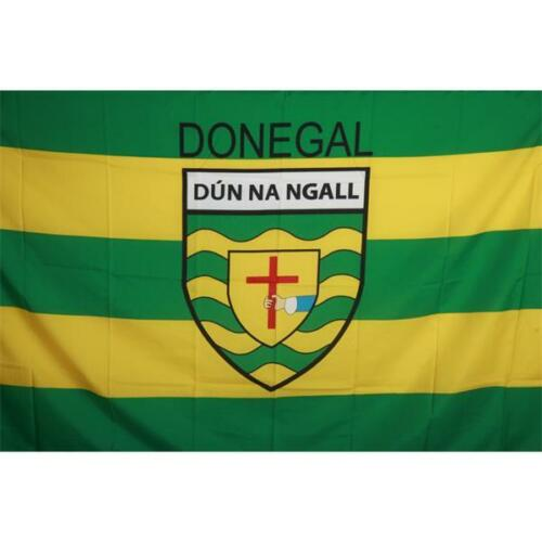 DONEGAL Official GAA Crest County Flag 152cm x 91cm (5foot x3 foot) | eBay