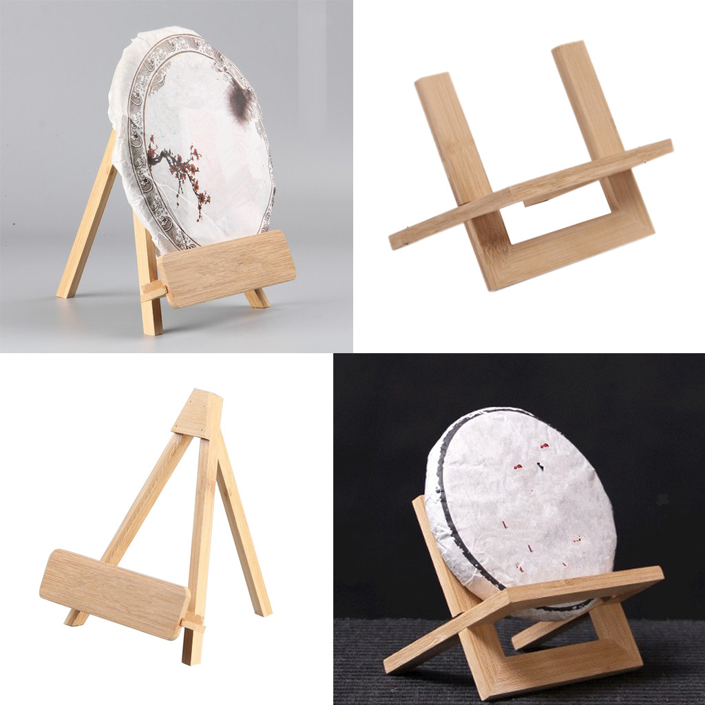 Mini Wooden Easel Small Wood Display Stand for Painting Tea Cake Tray ...
