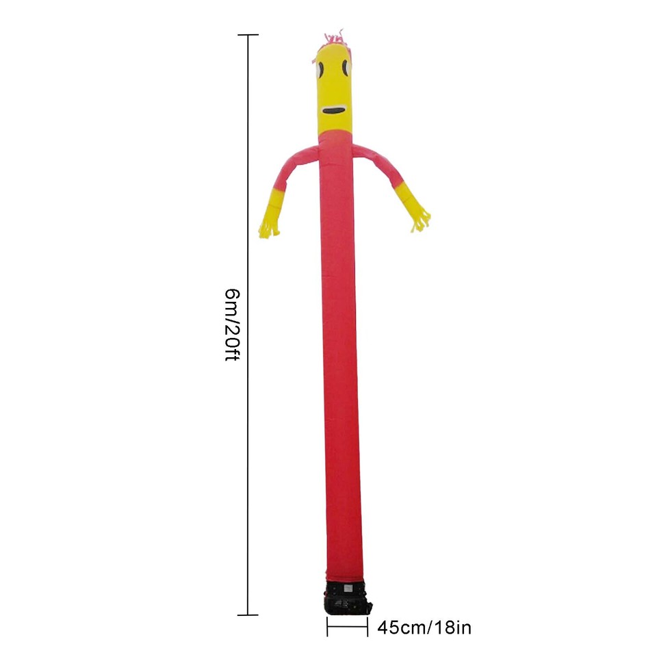 20ft/10ft Inflatable Wacky Waving Flailing Arms Tube Man Dancing Air ...