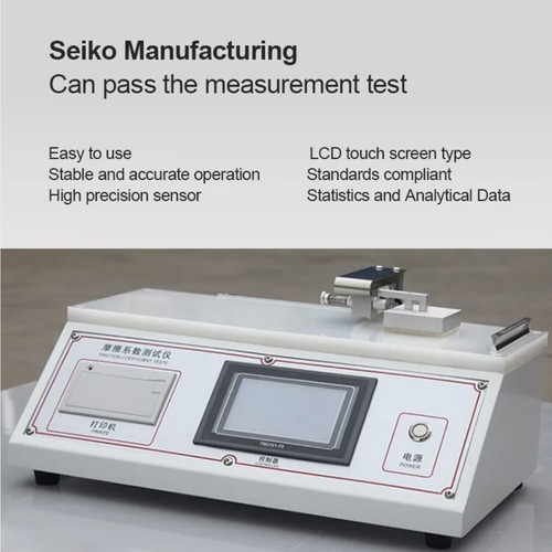 Fabric Friction Coefficient Tester Film Paper Coating Friction Testing ...
