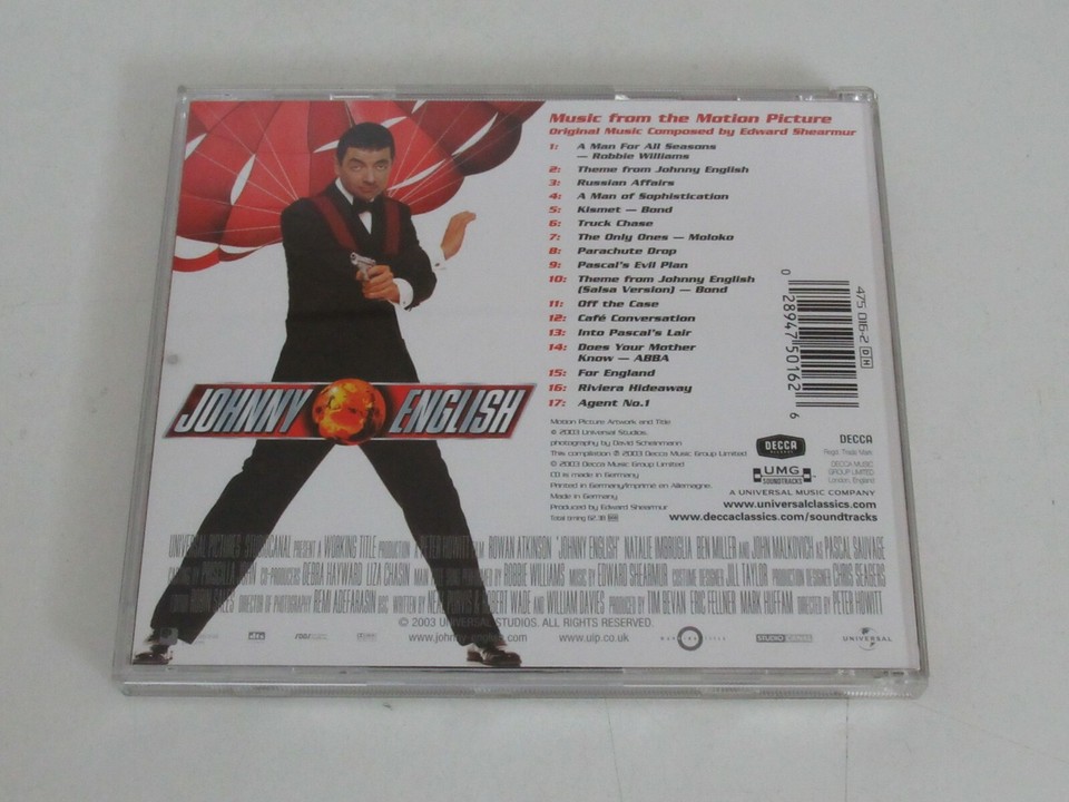 Johnny English/Soundtrack/Edward Shearmur (Decca 475 016-2) CD Album | eBay