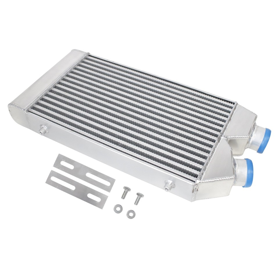 2.5"inch Aluminum Intercooler Front Mount Inlet & Outlet Same One Side ...