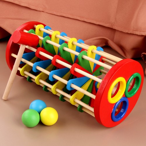 Colorful Early Learning For Toddlers Montessori Gifts Fall Stairs Ball ...