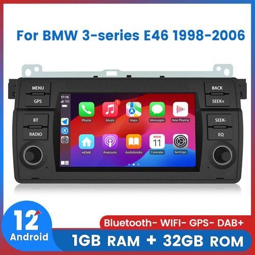 Carplay Android13 Car Radio Stereo For BMW 3-series E46 1998-2006 GPS ...