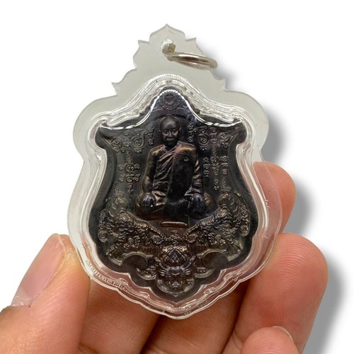 Phra LP Chanai Seated Tiger Phaya Suea water proof pendant Thai Buddha ...