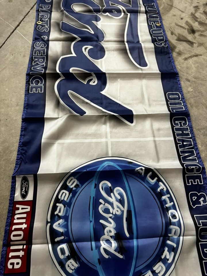 🚙 FORD MOTORCRAFT SALES DEALER SIGN BANNER 2x8ft | eBay