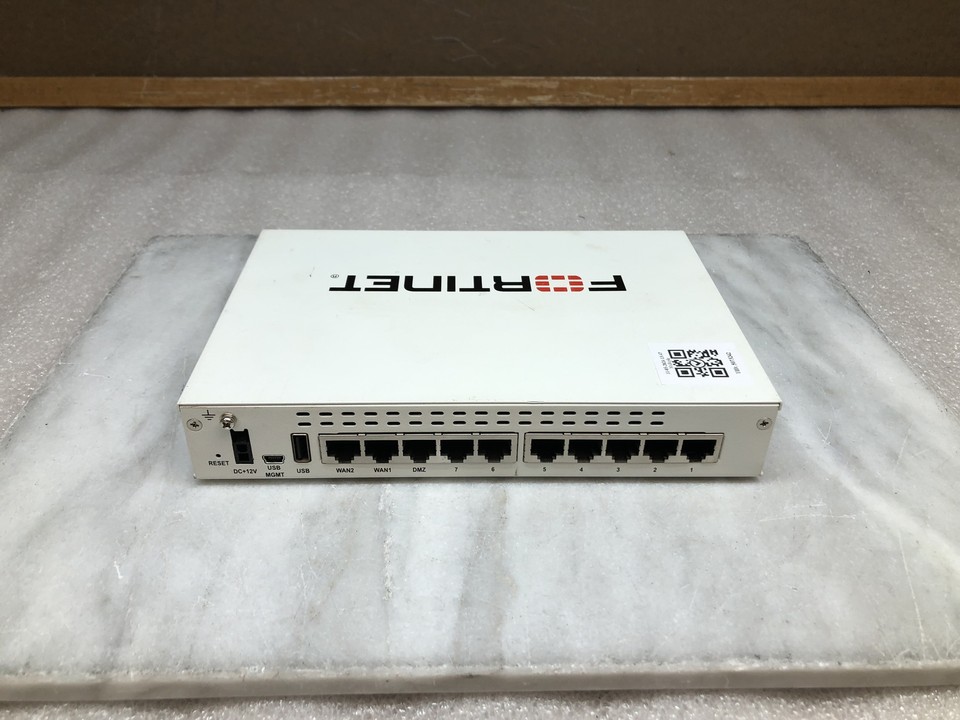 Fortinet FortiGate 60D FG-60D 8-Port Security Firewall Network ...