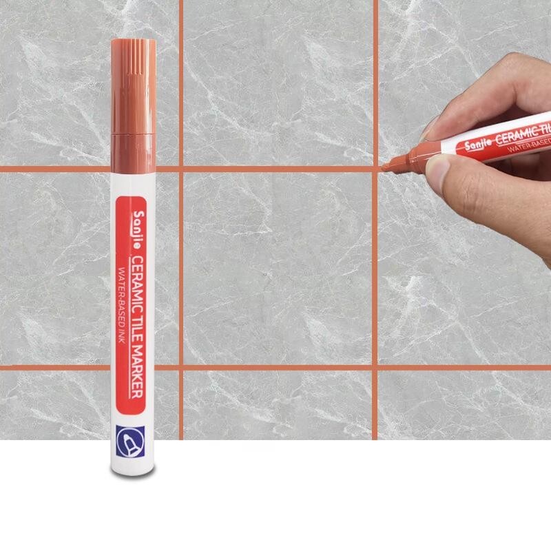 12 Color White Waterproof Tile Marker Grout Pen Wall Seam Pen For Tiles ...