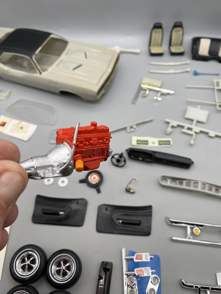 1/24 MPC Monogram? 71 Cuda Built Junkyard Project 340-4 Swapped To ...