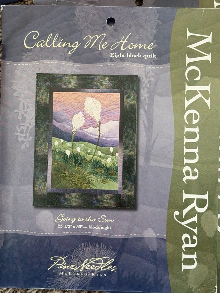 McKenna Ryan Quilt Kit Calling Me Home Complete Fabric Patterns ...