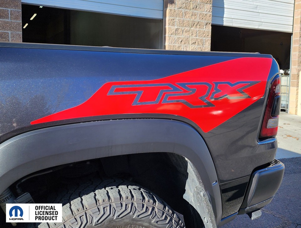 Fits 2021-2024 Ram Trx Ignition Bed Trx Decal Vinyl Stickers | eBay