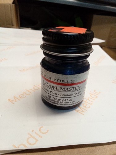 Testors Model Master Arctic Blue Metallic 1/2 Oz Enamel Paint 2702 ...
