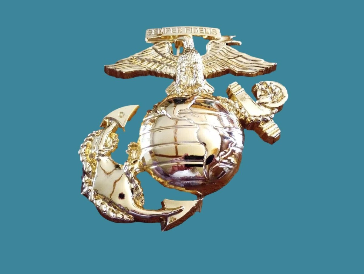 Usmc Ega Eagle Globe Anchor Plaque Painted USMC EGA Eagle, Globe