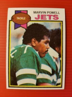 VINTAGE MARVIN POWELL #63 NEW YORK JETS - USC TROJANS - 1979 TOPPS NFL ...
