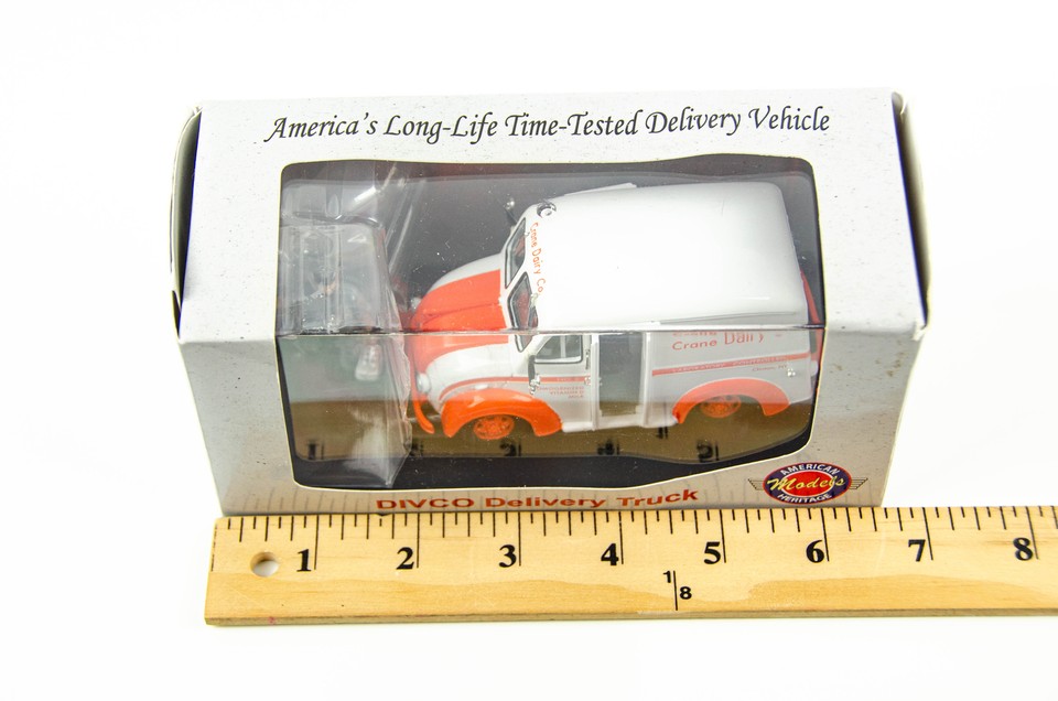 American Heritage Models 1/43 Divco Delivery Truck Crange Dairy Milk ...