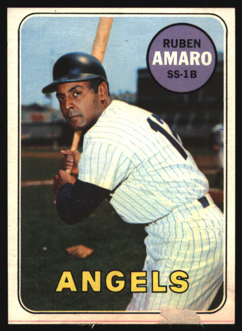 1969 Topps #598 Ruben Amaro POOR Angels 571520 | eBay